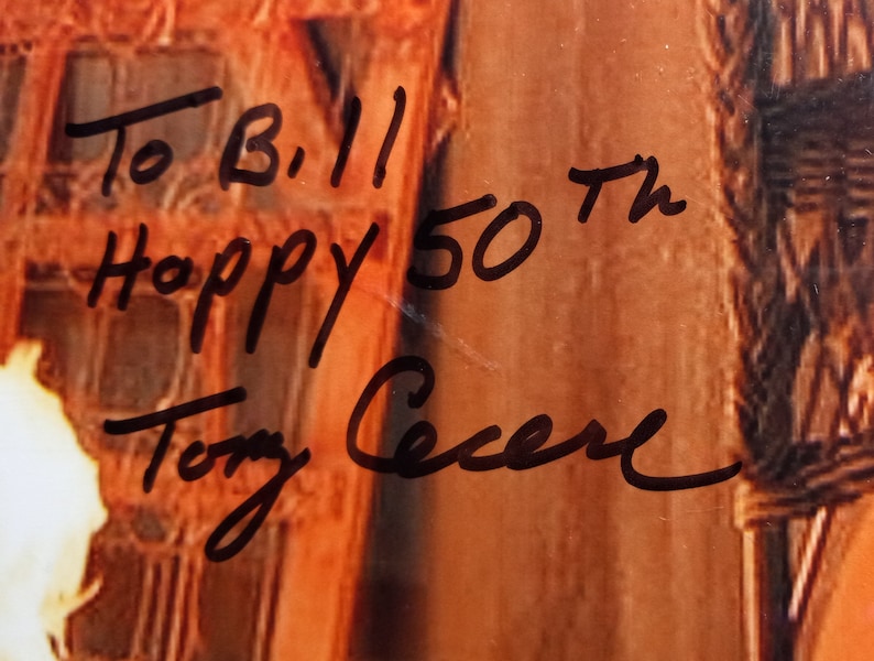 Tony Cecere Authentic Signed 8x10 Photo W/ COA Inscribed: - Etsy