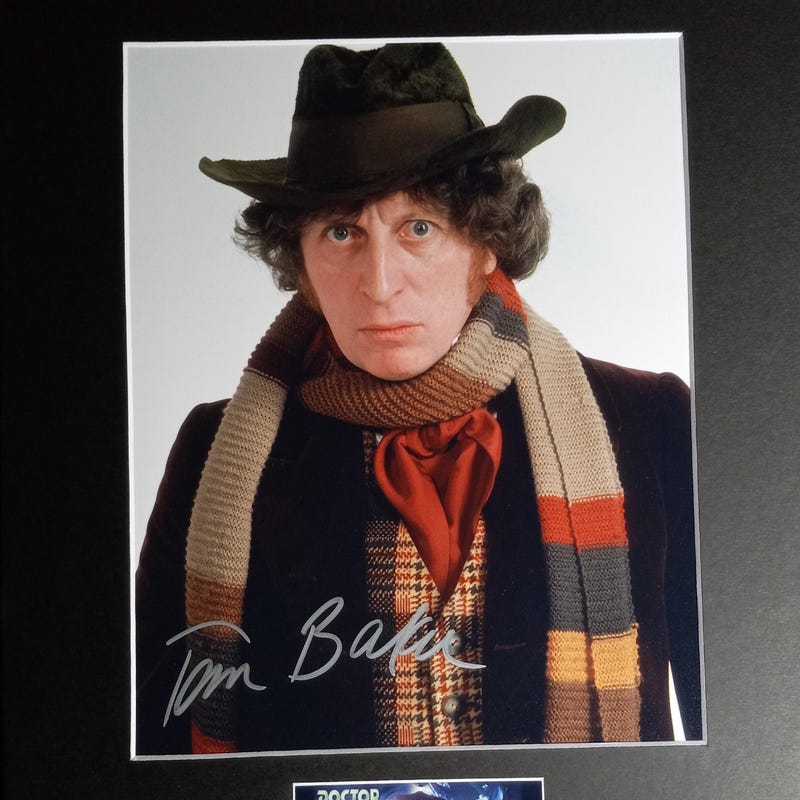 Tom Baker Scarf - Etsy