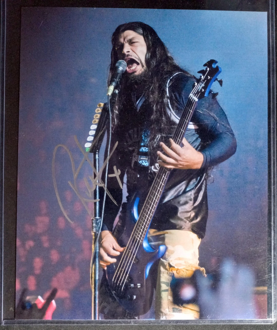 Robert Trujillio 7.5x9x5 Authentic Signed Photo - Metallica - S.T. - Etsy