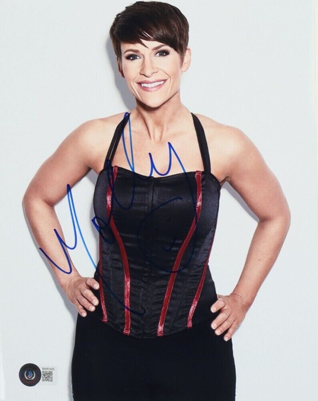 Molly Holly Authentic Signed 8.5x11 Photo W/ Beckett COA - WWE - Nxt ...