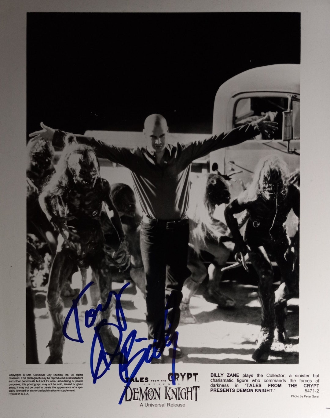 Billy Zane Authentic Signed 8x10 Photo W/ Lighthouse COA - Demon Night ...