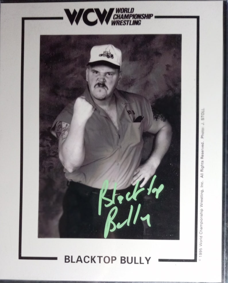 Barry Darsow Aka the Blacktop Bully Authentic Signed 8x10 Photo W ...