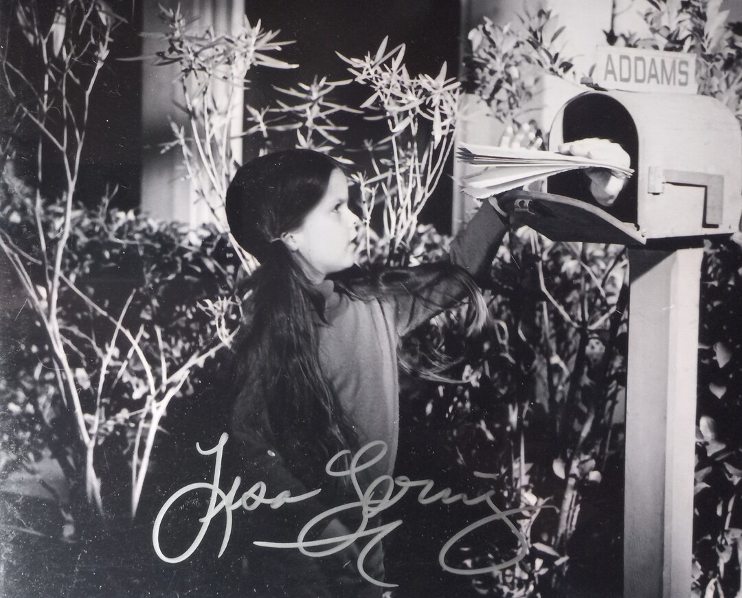 Lisa Loring Authentic Signed 8x10 Photo W/ COA - Wednesday Addams - the ...