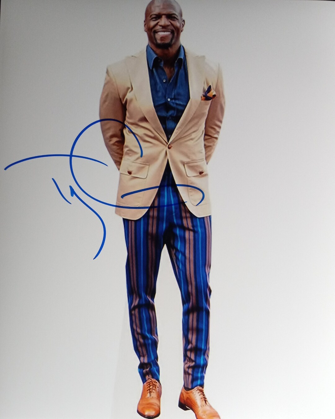 Terry Crews Authentic Signed 8x10 Photo W/ Lighthouse COA - Etsy