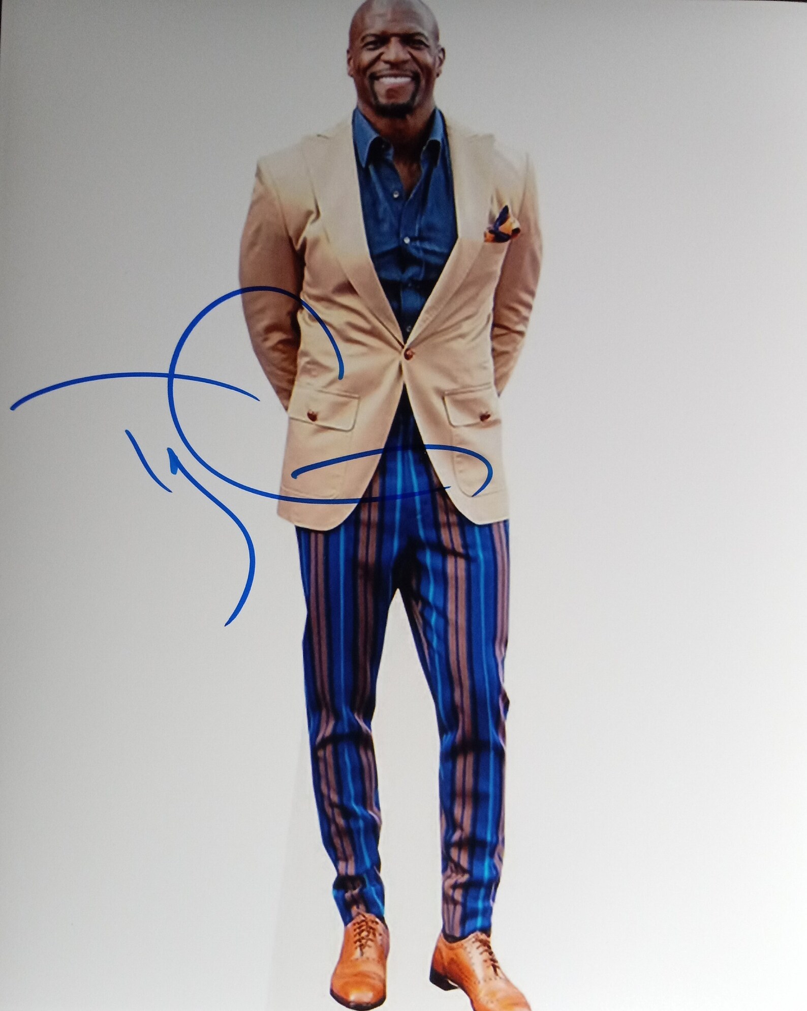 Terry Crews Authentic Signed 8x10 Photo W/ Lighthouse COA - Etsy