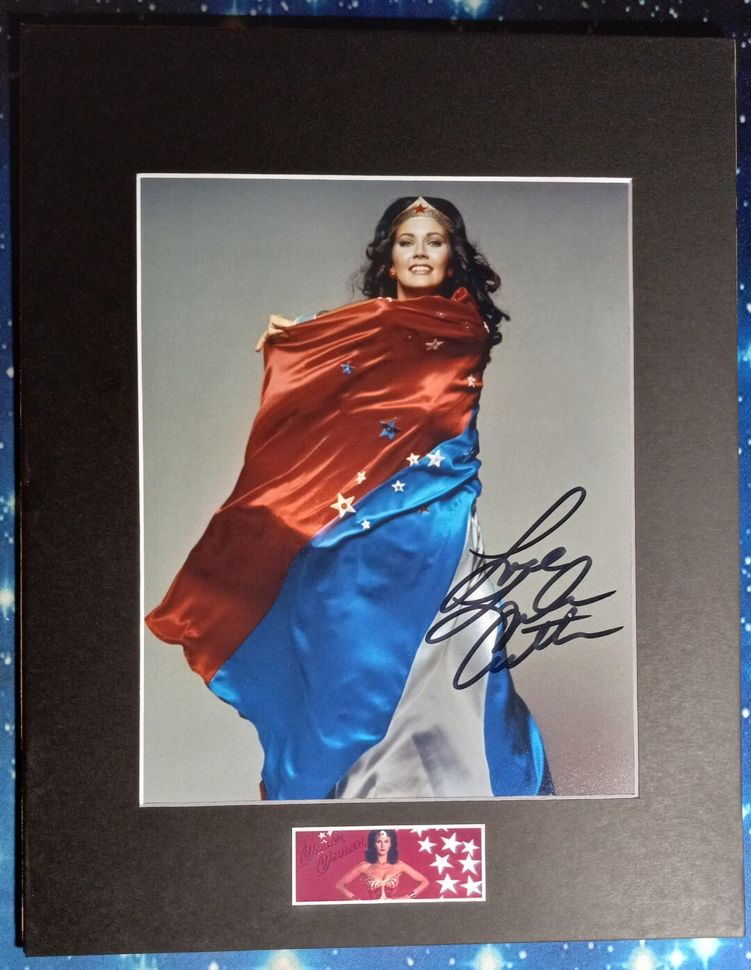 Lynda Carter Authentic Signed 8"x10" Photo With A Custom 11"x14" Frame ...