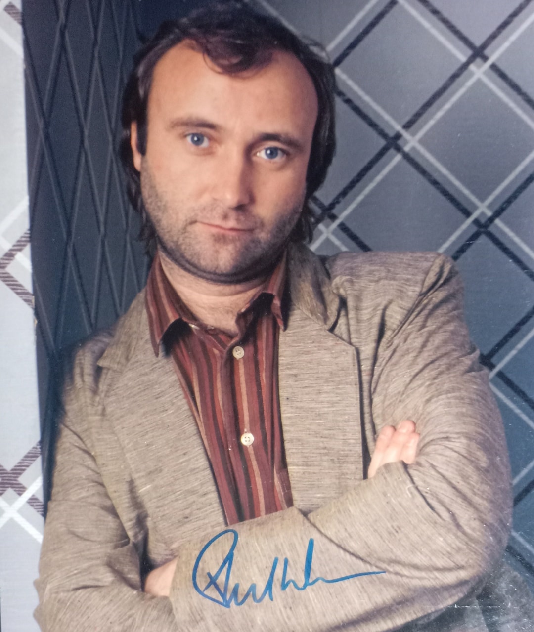 Phil Collins Authentic Signed 8x10 Photo W/ COA - Genesis - Etsy