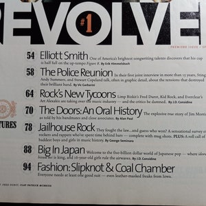 Issue #1 Revolver Magazine Featuring Jim Morrison 2000 - Etsy