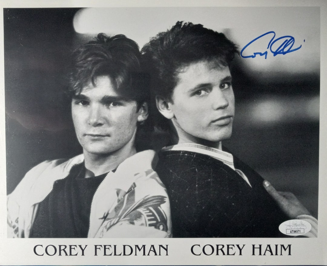 Corey Haim (d.2010) RARE Authentic Signed 8x10 Photo W/ 3rd Party ...