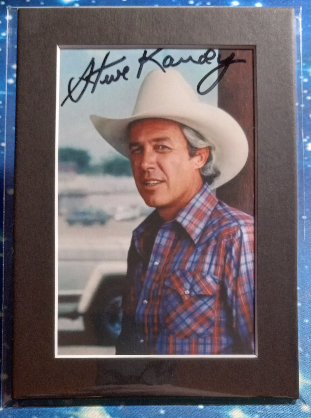 Steve Kanaly 4x6 Authentic Signed Photo With A Frame Ready 5x7 Matting ...
