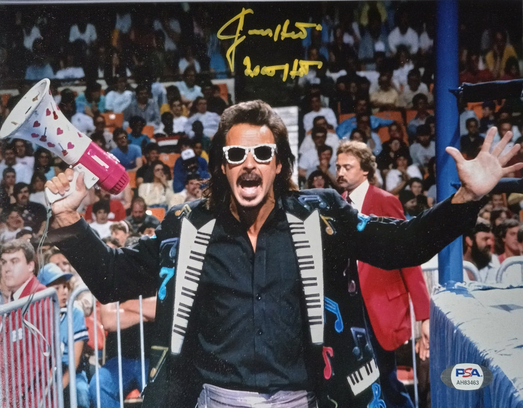 Jimmy Hart 8x10 Authentic Signed Photo W/ PSA COA - WWF Wwe Wcw - Etsy