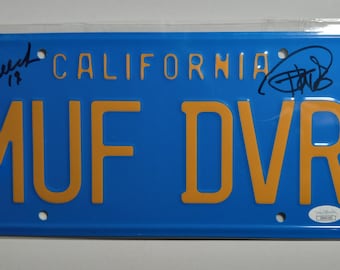 Cheech & Chong Authentic Signed License Plate W/ JSA | Etsy