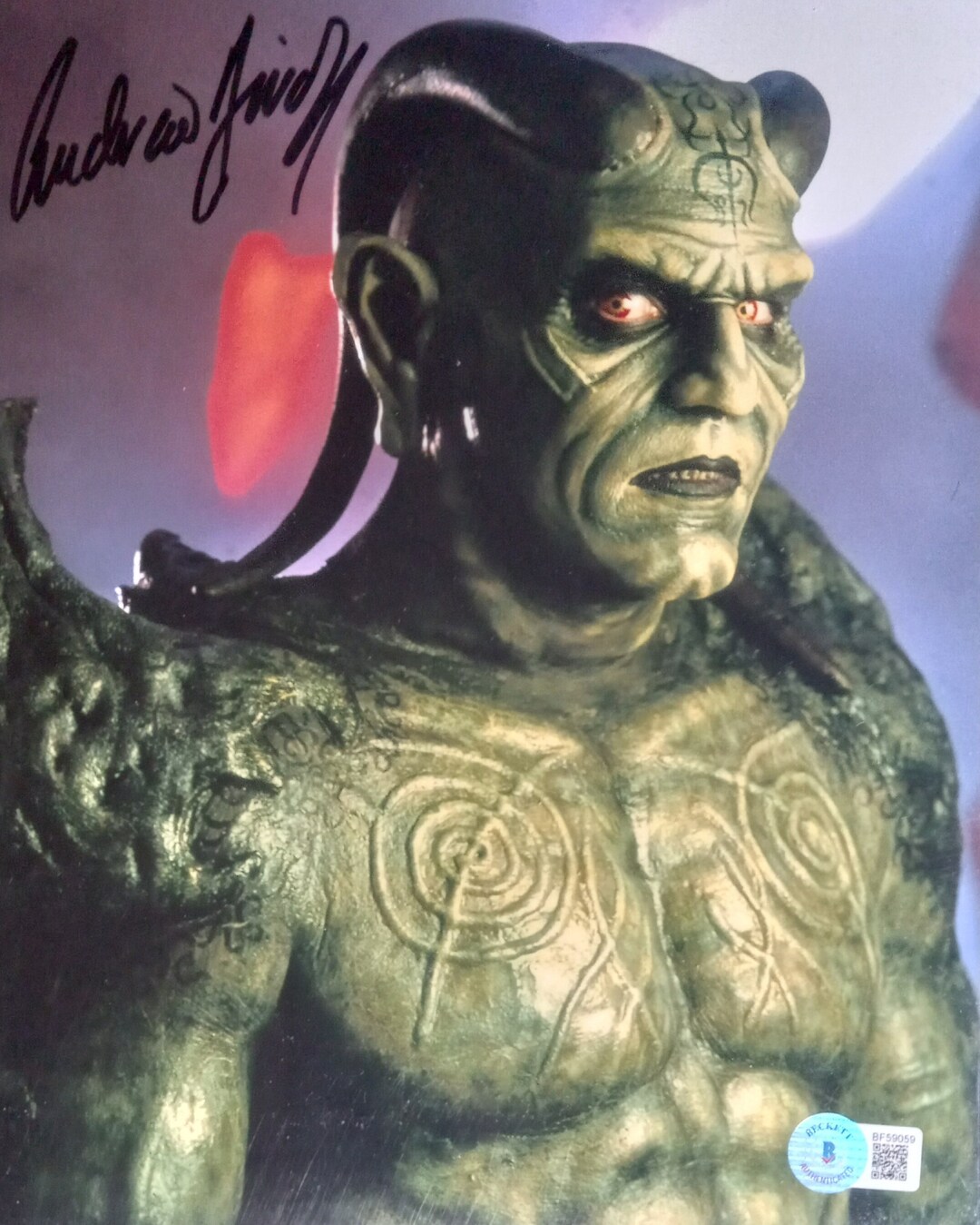 Andrew Divoff Authentic Signed 8x10 Photo W/ Beckett COA Wishmaster Th ...