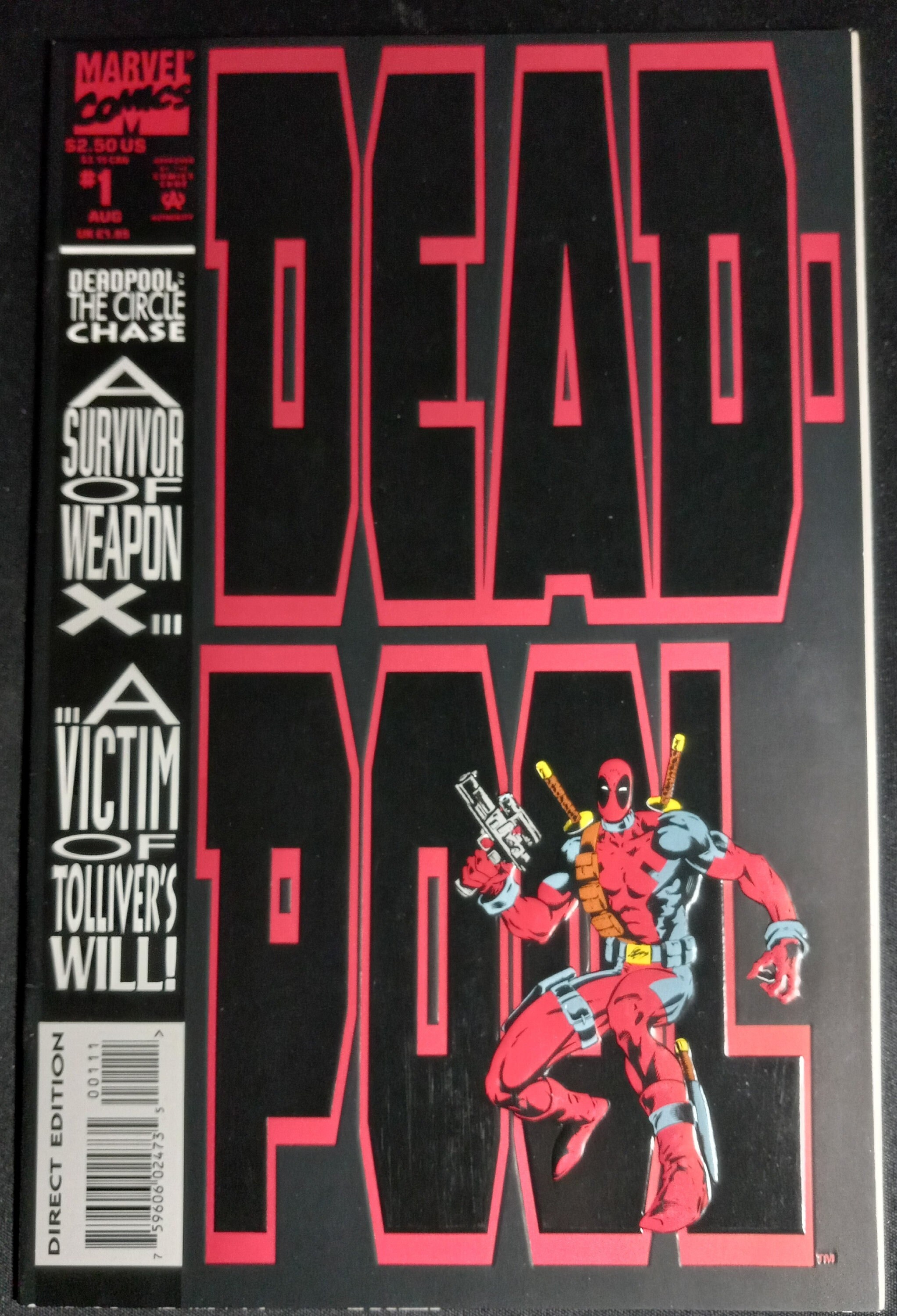 1993 Volume 1 Issue 1 Deadpool Marvel Comic Book - Etsy