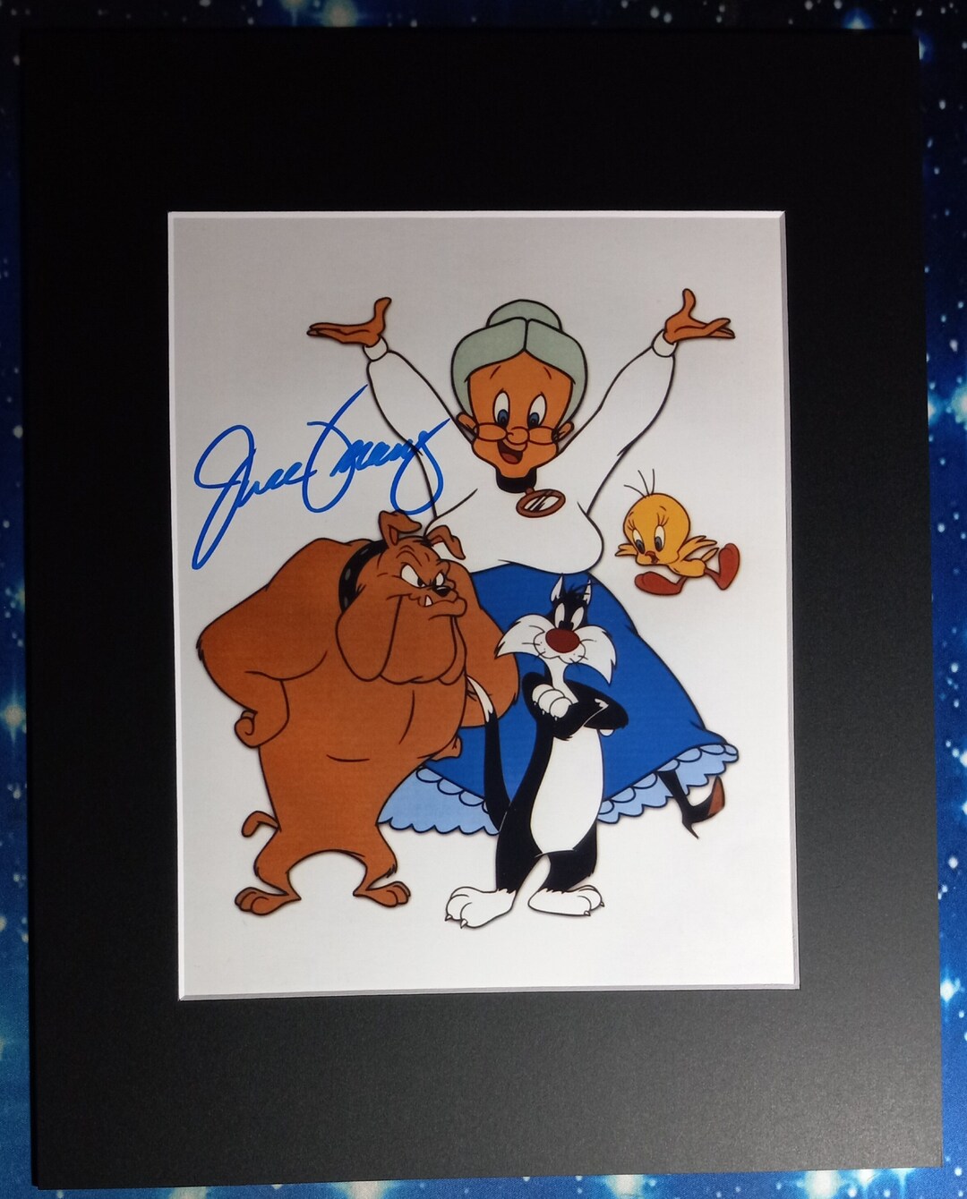 June Foray Authentic Signed 8x10 Photo With A 11x14 Frame Ready Matting ...