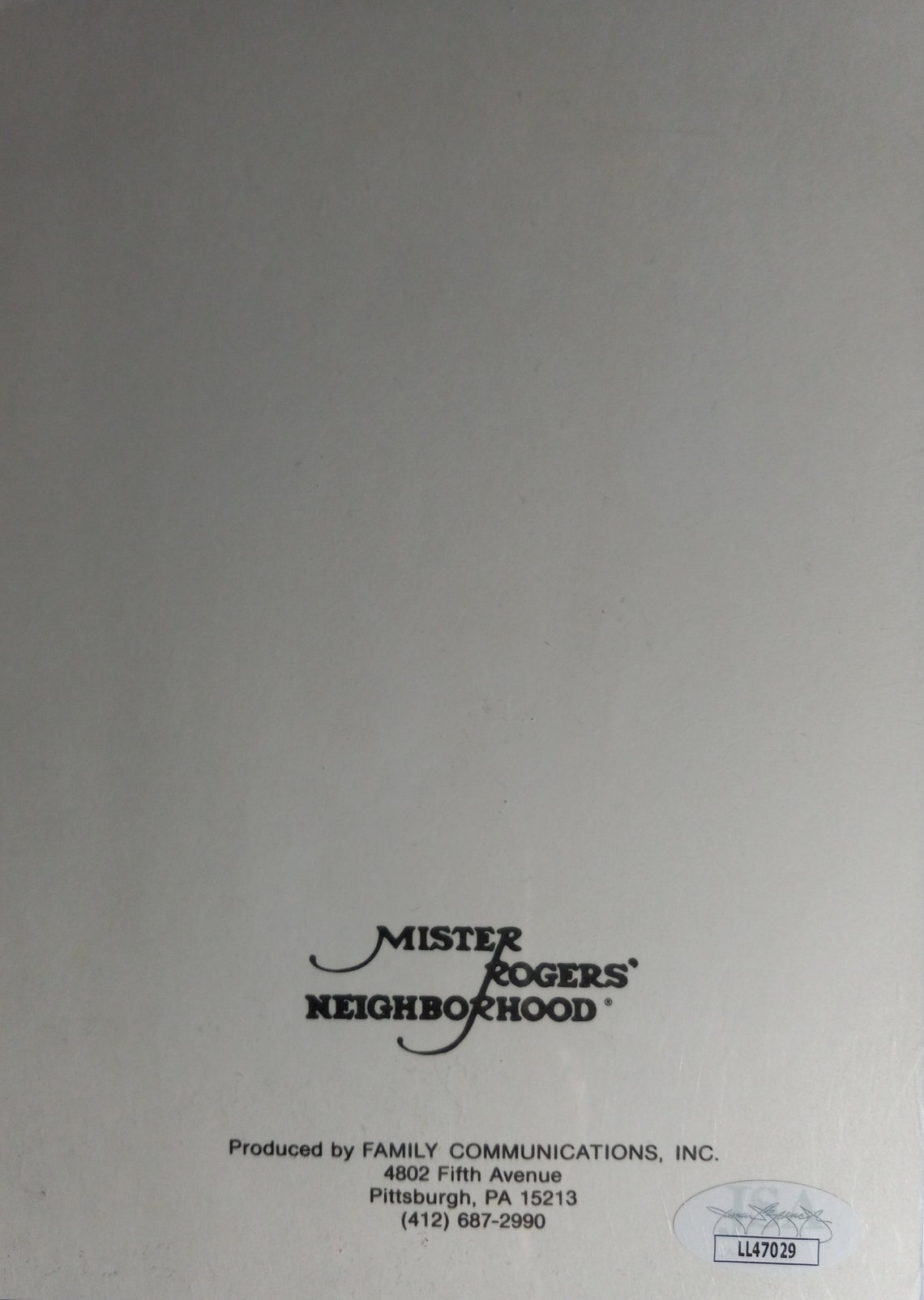 Mr. Fred Rogers 5x7 Authentic Signed Print W/ JSA - Etsy