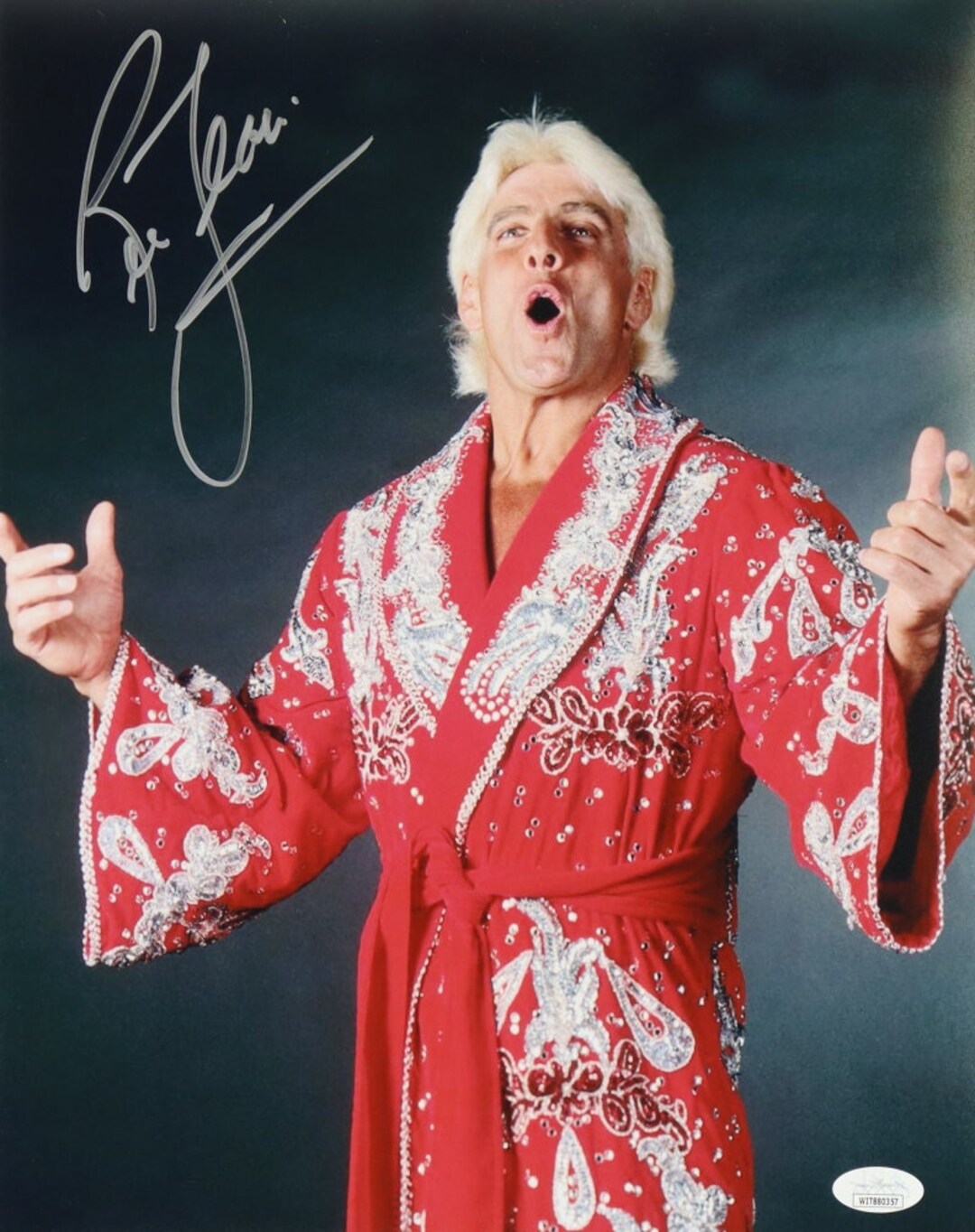 Ric Flair 11x14 Authentic Signed Photo W/ JSA COA 16X World Champion ...