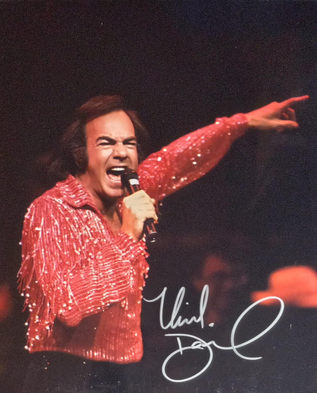 Neil Diamond Authentic Signed 8x10 Photo W/ COA - Legendary Singer Song ...