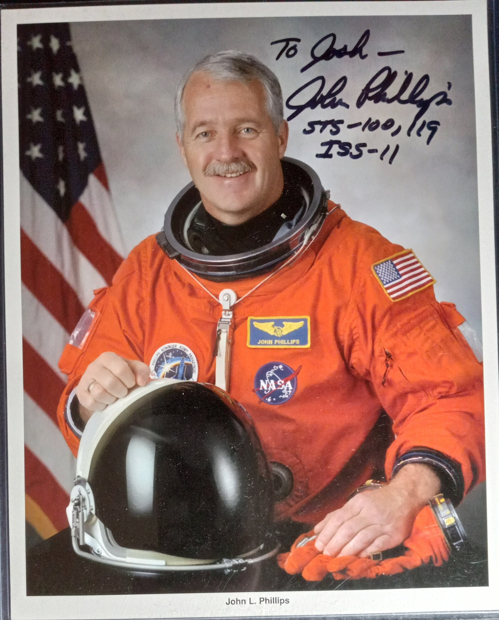 John L. Phillips Authentic Signed 8x10 Photo W/ Lighthouse COA - NASA ...
