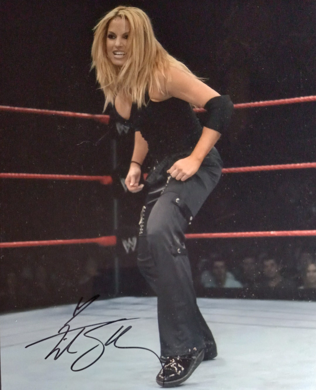 Trish Stratus Authentic Signed 8x10 Photo W/ Lighthouse COA - WWE Hall ...