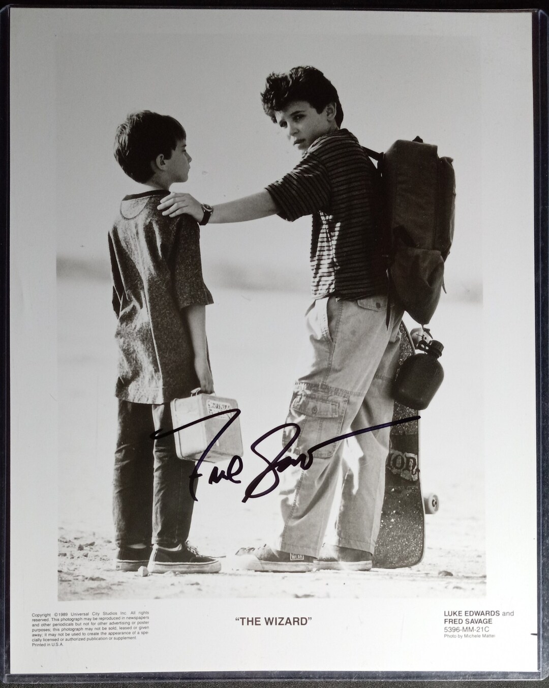 Fred Savage Authentic Signed 8x10 Photo W/ A1COA the Wizard - Etsy