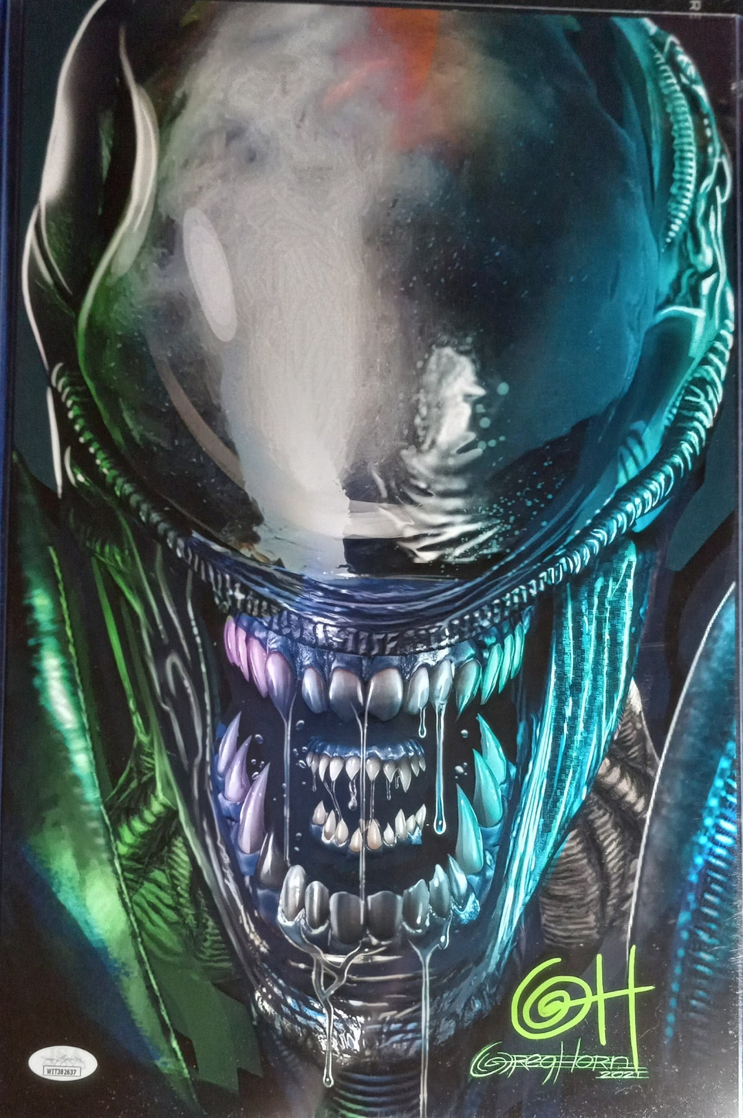 Greg Horn 11x17 Authentic Signed Print W/ JSA COA - Famous Artist ...