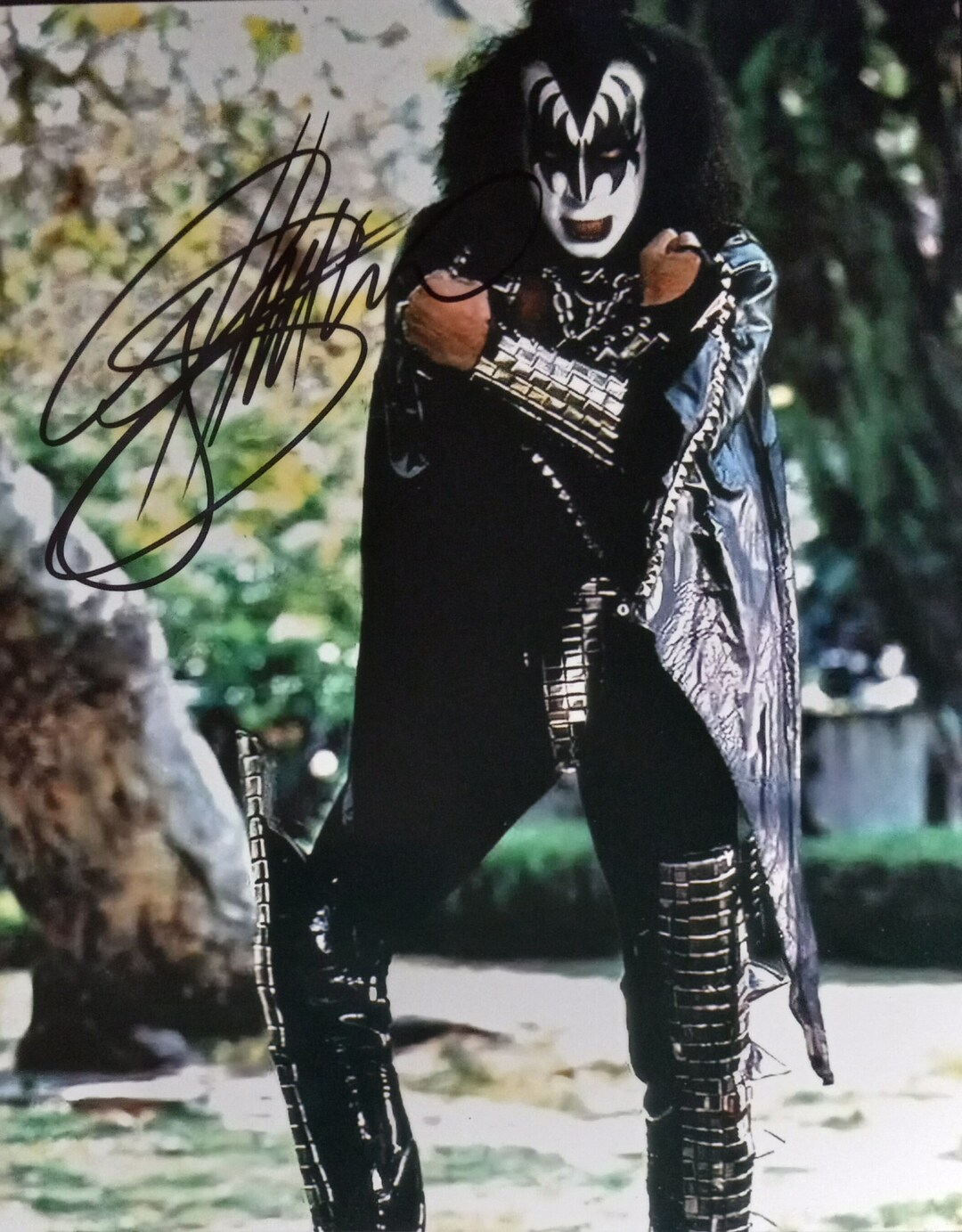 Gene Simmons Authentic Signed 8x10 Photo W/ 3rd Party Authentication - Etsy