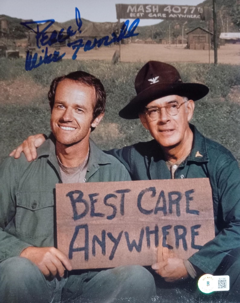 Mike Farrell Authentic Signed 8x10 Photo W/ 3rd Party Authentication ...