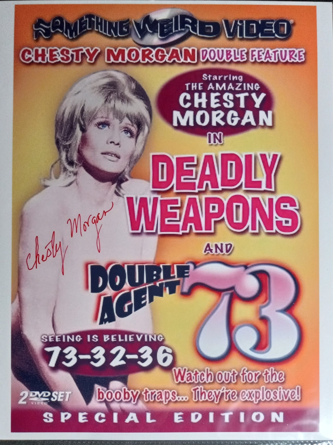 Chesty Morgan 8.5x11 Authentic Signed Photo W/ A1COA - Vintage - Adult Film Legend - Etsy
