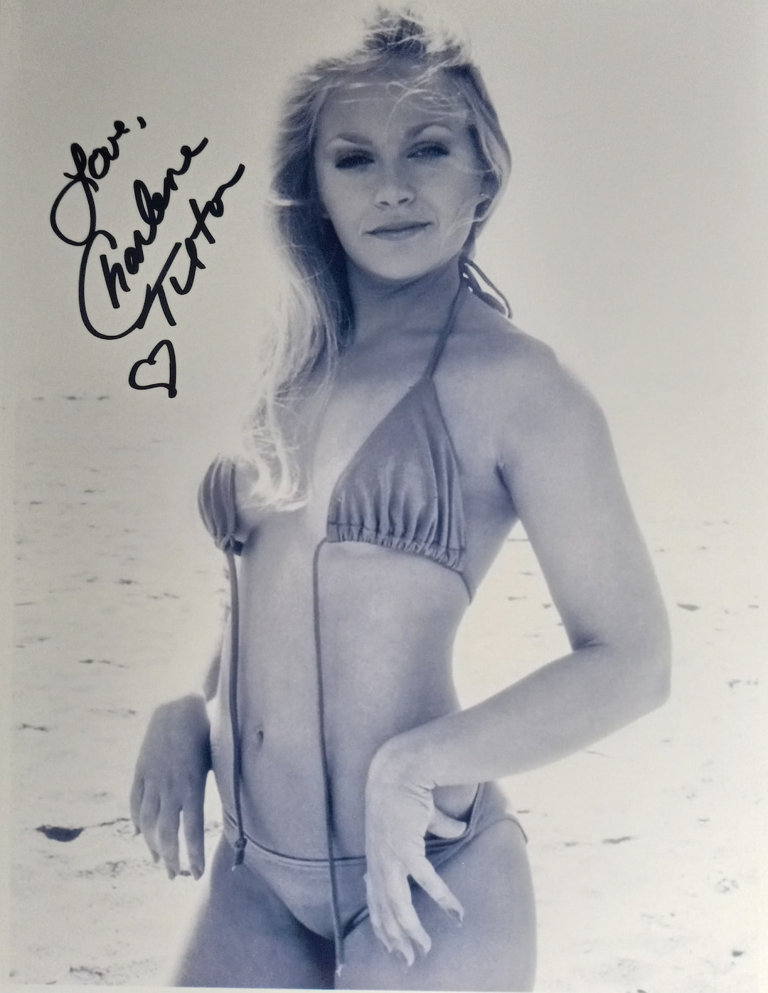 Charlene Tilton 85x11 Authentic Signed Photo W Lighthouse Coa 3rd