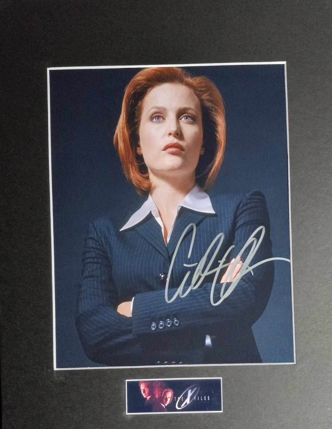 Gillian Anderson Authentic Signed 8x10 Photo With Custom Frame - Etsy