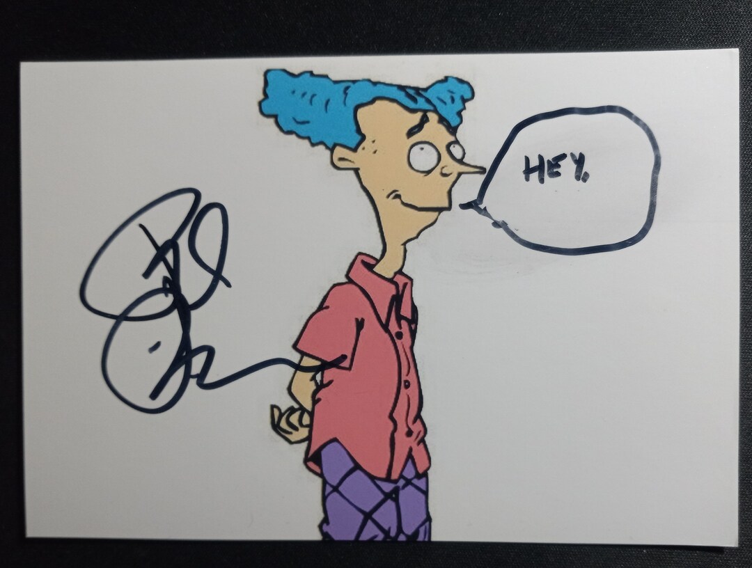 Phil Proctor Authentic Signed 4x6 Photo - Howard - Rugrats Voice Actor ...
