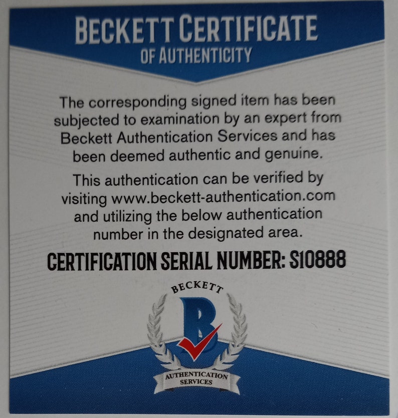 Christa Campbell 8x10 Authentic Signed Photo W/ Beckett COA - Etsy