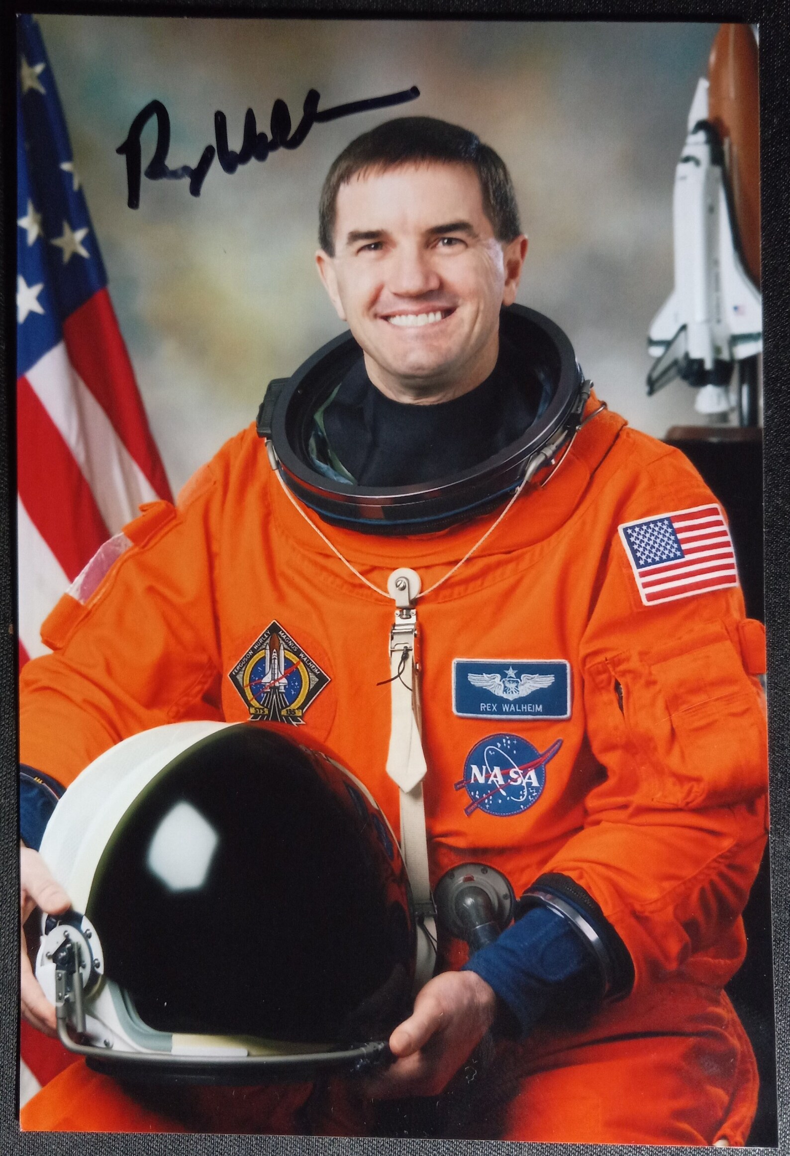 Rex Wilheim 4"x6" Authentic Signed Photo - NASA Astronaut - Etsy