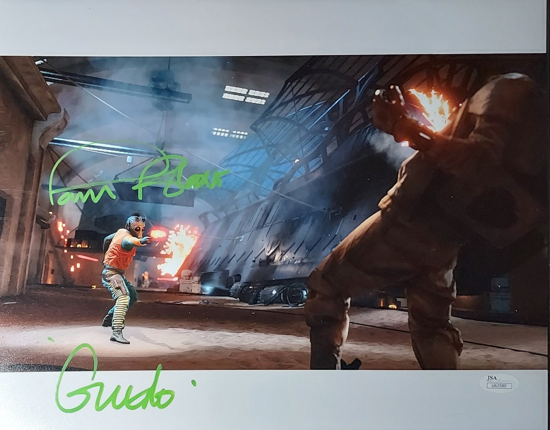 Paul Blake 11x14 Authentic Signed Photo W/ JSA COA Star Wars Greedo - Etsy
