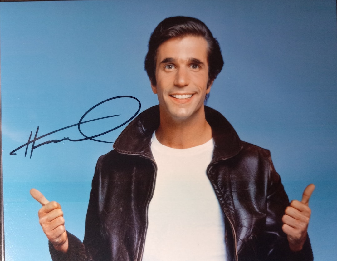 Henry Winkler Authentic Signed 8x10 Photo W/ Lighthouse COA - the Fonz ...