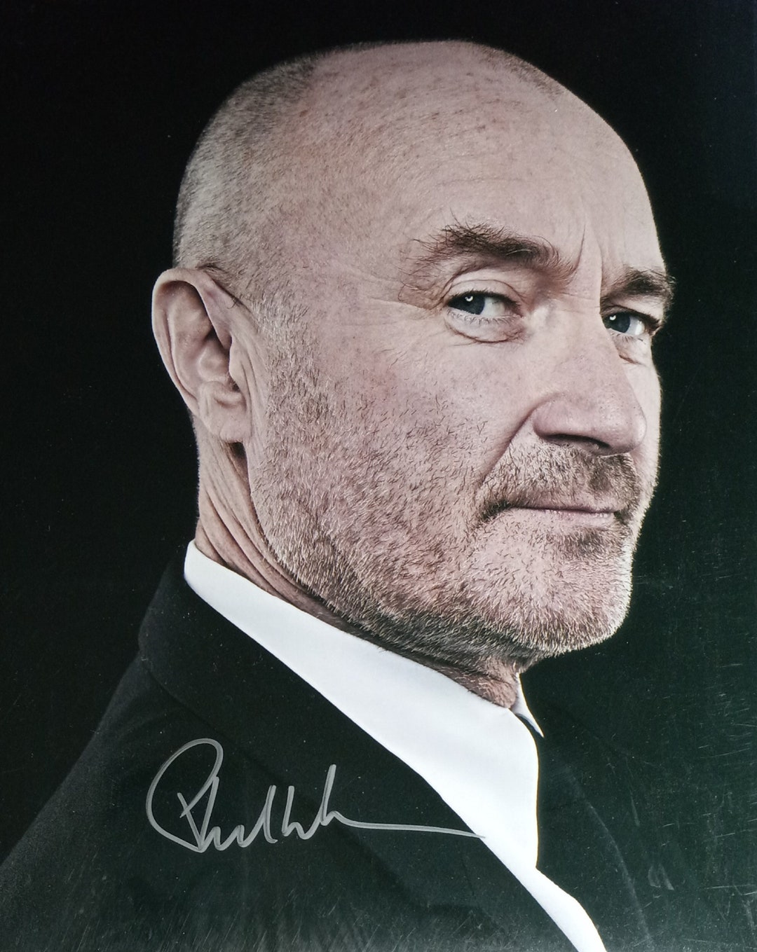 Phil Collins Authentic Signed 8x10 Photo W/ COA - Genesis - Etsy