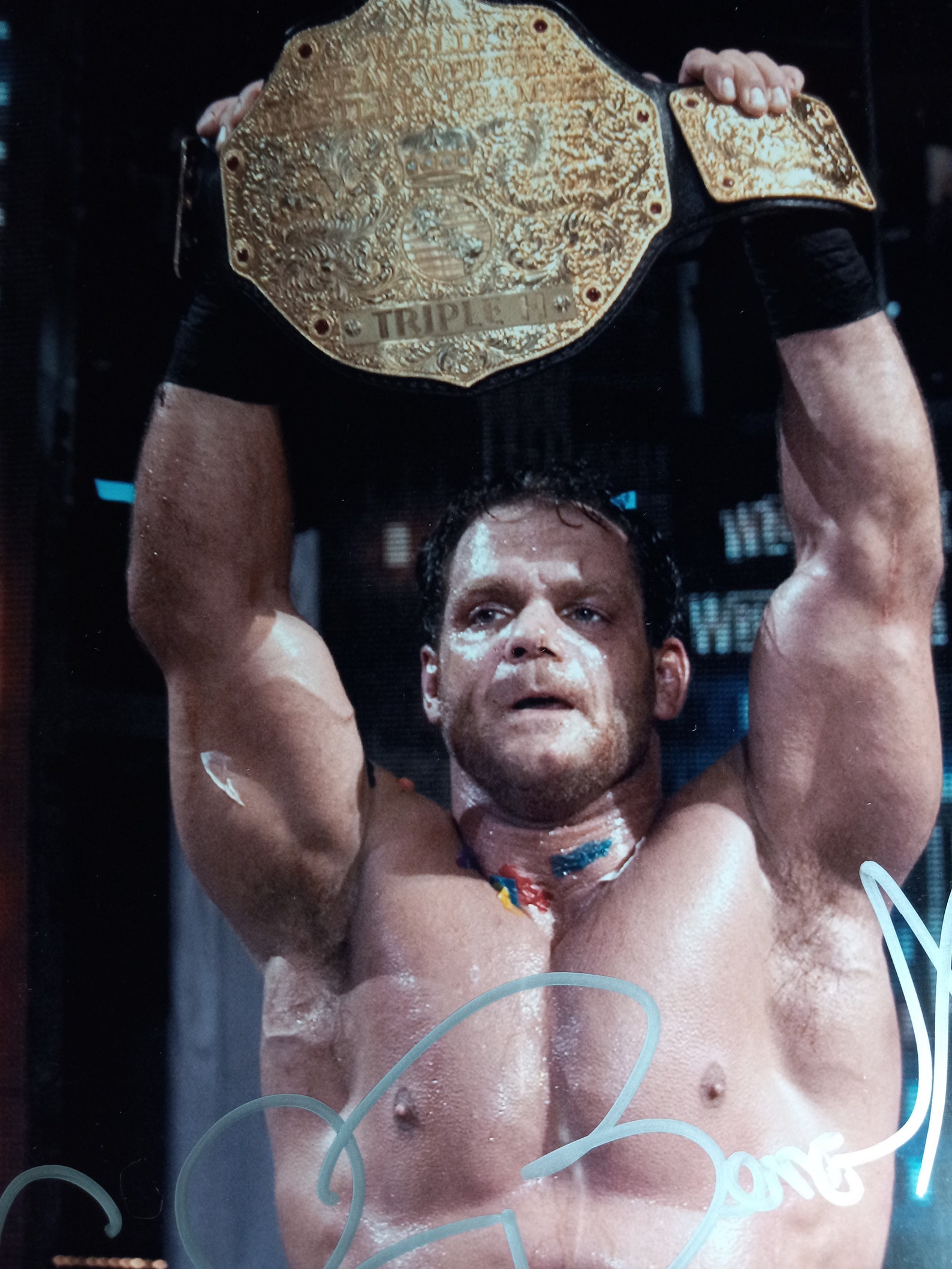 Chris Benoit Authentic Signed 8x10 Photo W/ Beckett LOA Authentication ...