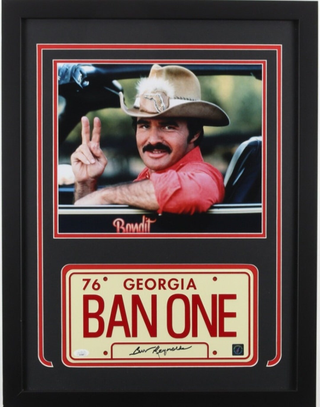 Burt Reynolds 20x25 Custom Framed & Signed "smokey and the Bandit ...