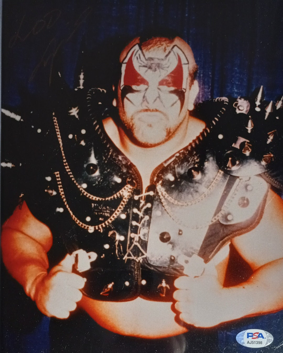 Animal 8x10 Authentic Signed Photo W/ PSA COA - LOD Road Warriors Awa ...