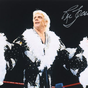 Ric Flair 11x14 Authentic Signed Photo W/ JSA COA 16X World Champion ...