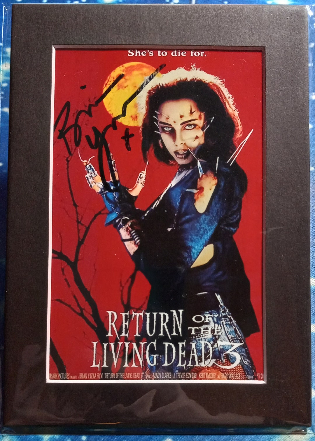 Brian Yuzna 4x6 Authentic Signed Photo With A Frame Ready 5x7 Matting ...