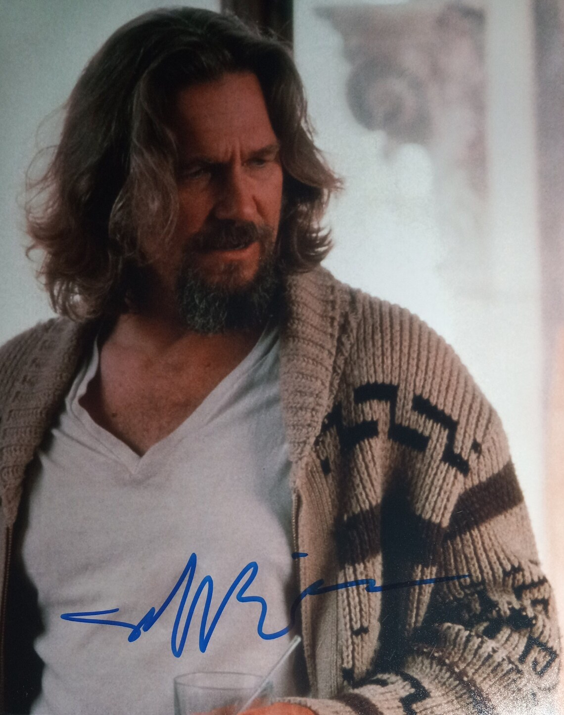 Jeff Bridges Authentic Signed 8x10 Photo W/ Lighthouse COA the Dude Big ...