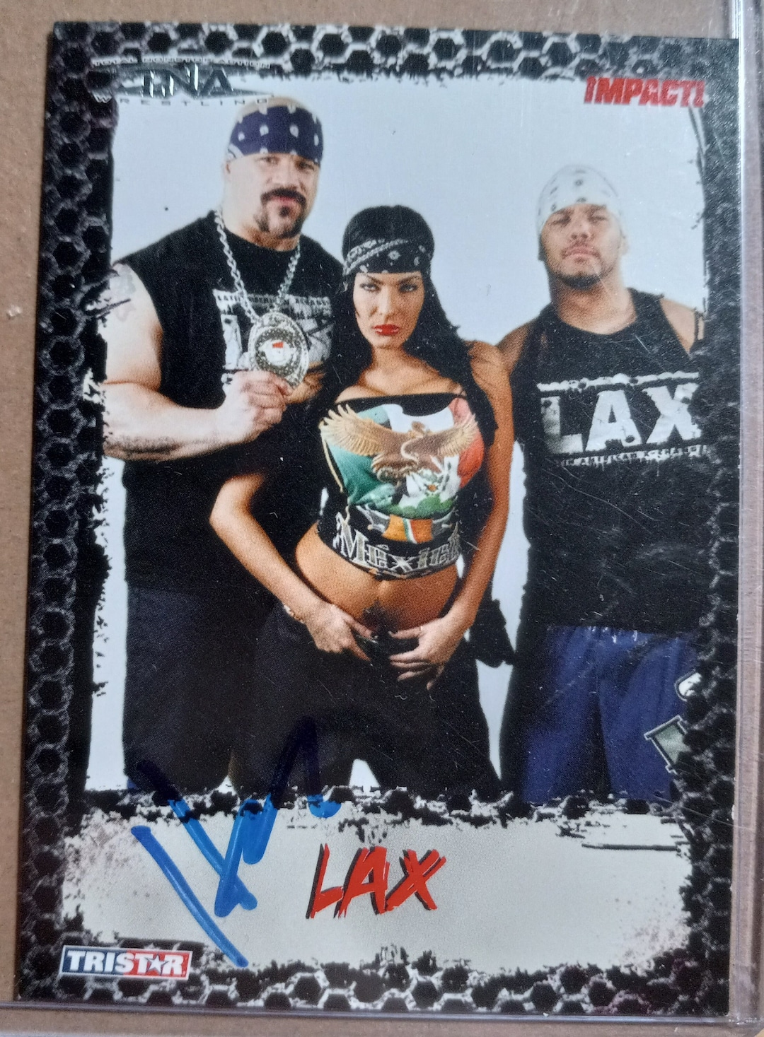 LAX Hernandez Authentic Signed Card TNA 2008 - Etsy