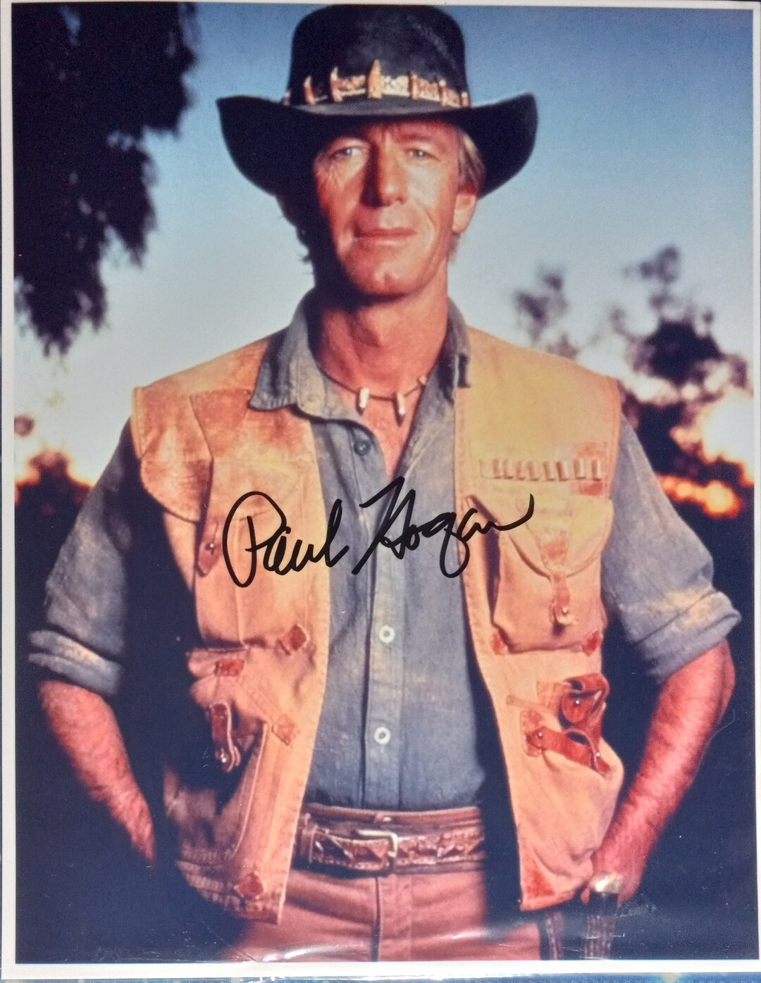 Paul Hogan 8.5x11 Authentic Signed Photo W/ 3rd Party Authentication ...