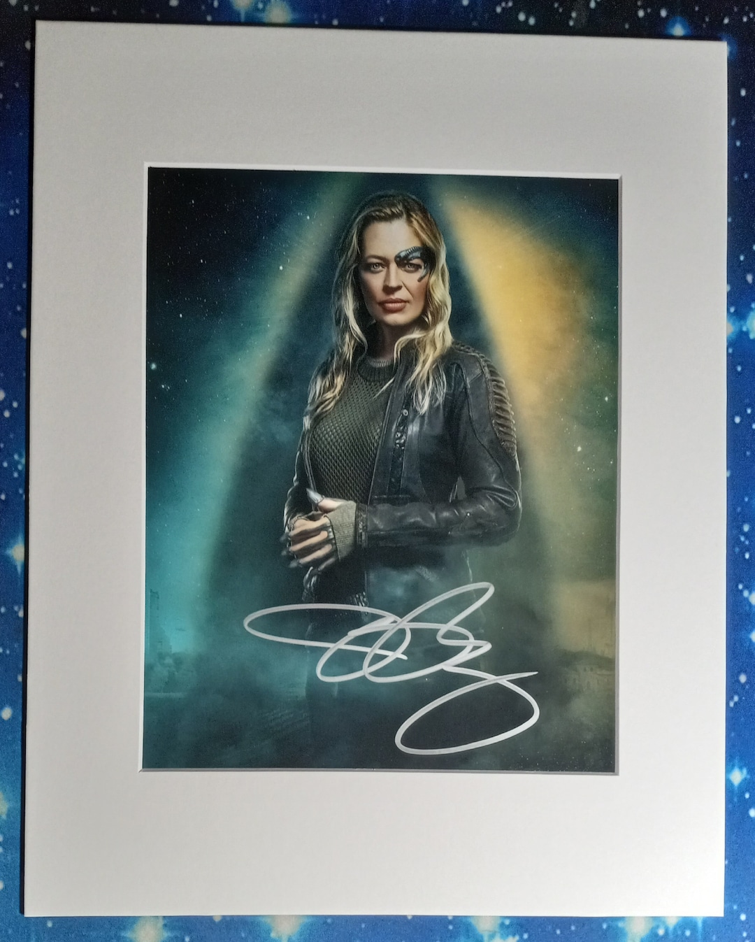 Jeri Ryan Authentic Signed 8x10 Photo With A 11x14 Frame Ready Matting ...
