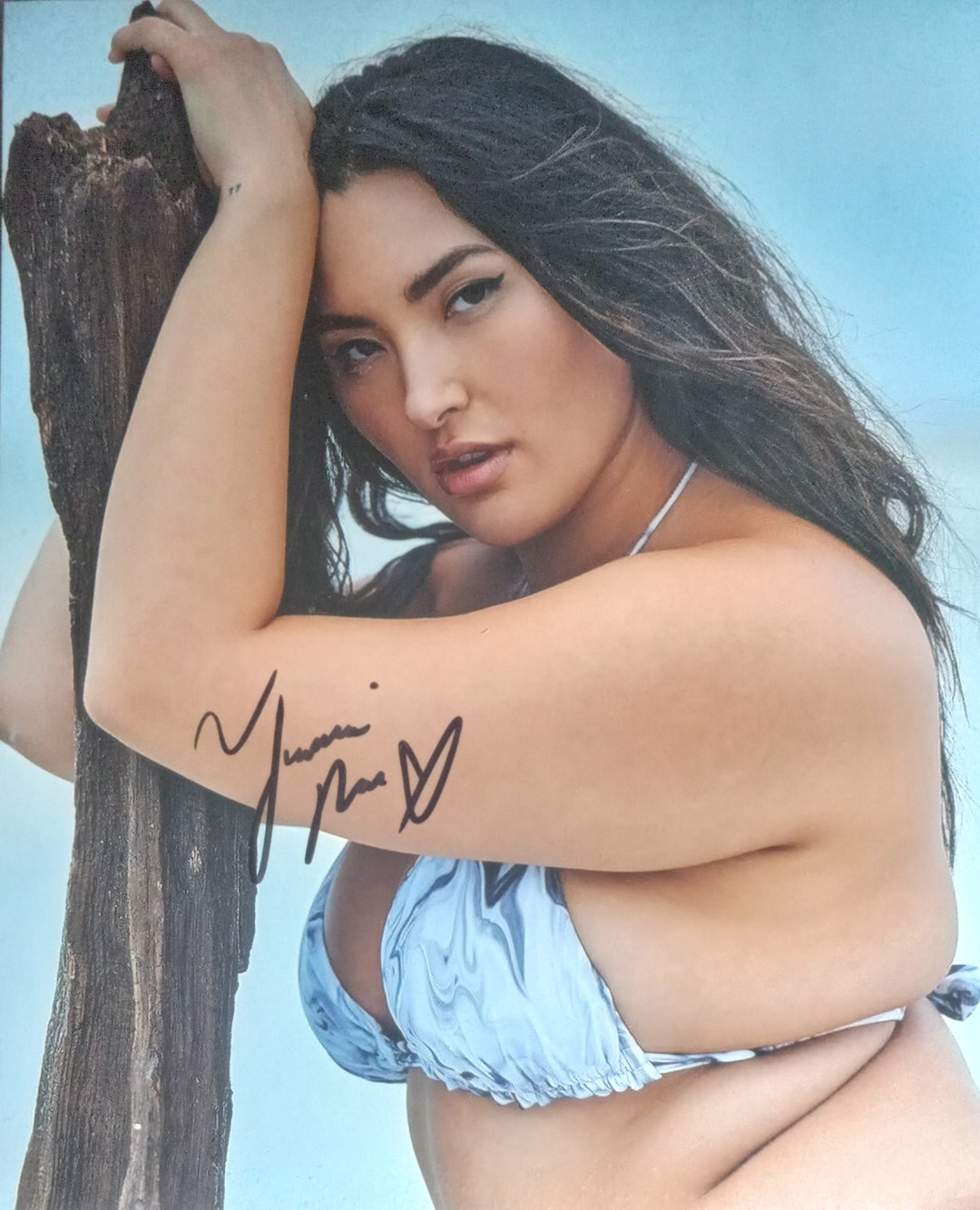 Yumi Nu Authentic Signed 8x10 Photo W/ A1COA SI Model - Etsy