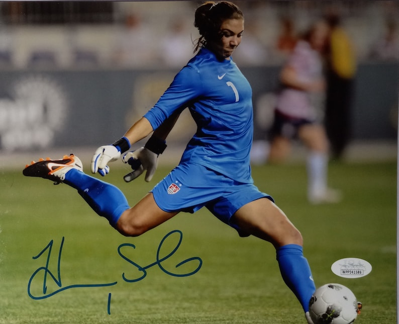 Hope Solo 8x10 Authentic Signed Photo W/ JSA COA - Etsy
