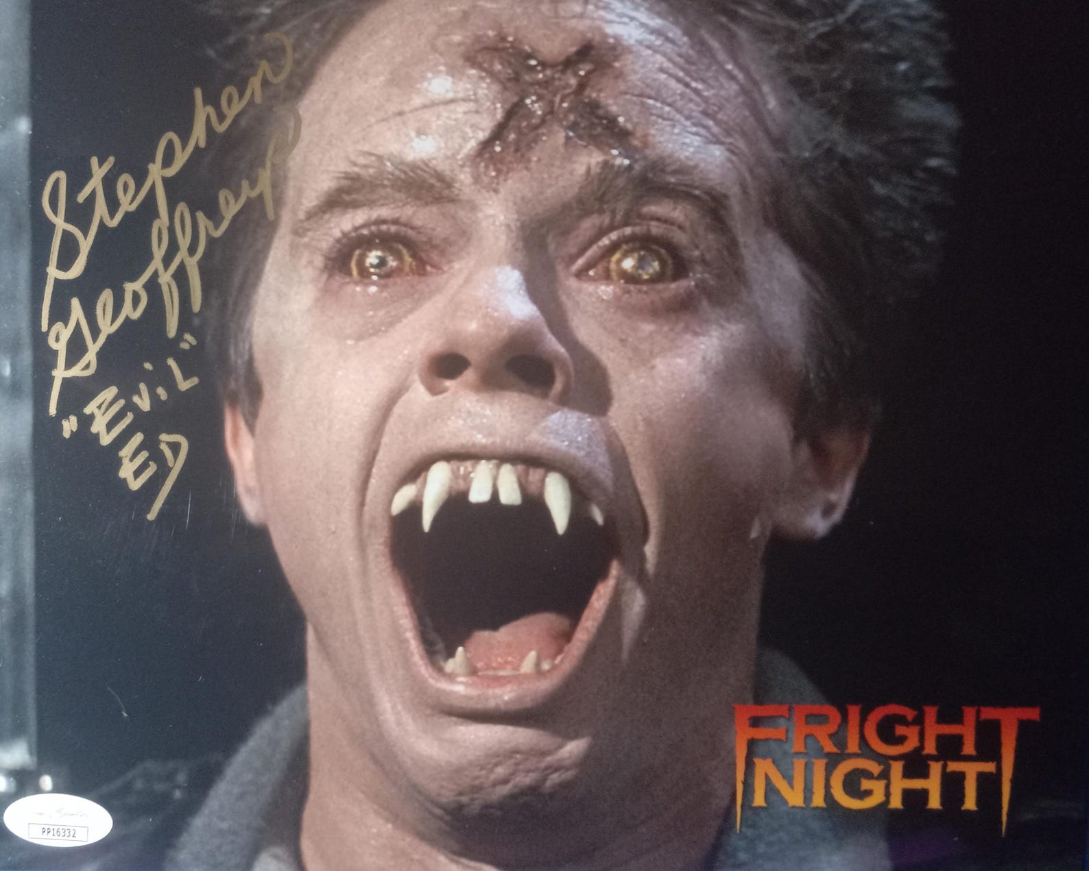 Stephen Geoffreys Authentic Signed 8x10 Photo W/ 3rd Party ...