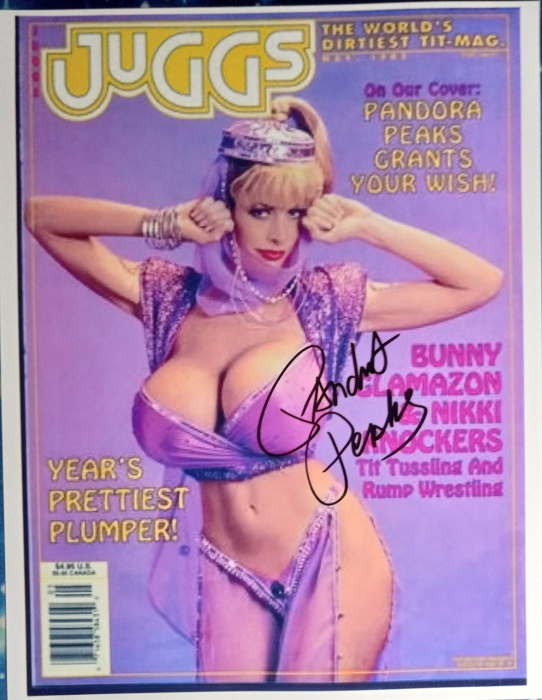 Pandora Peaks 8 5x11 Authentic Signed Photo W 3rd Party Authentication
